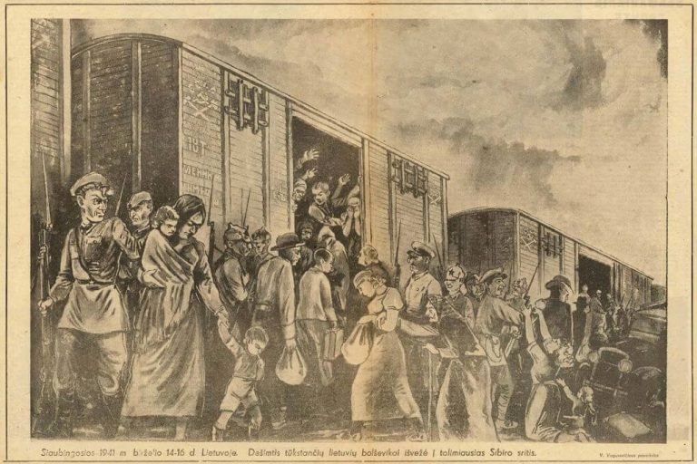 The First Mass Deportation of Lithuanian Residents, 14–19 June 1941 | OLKM